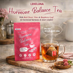 Chasteberry tea for hormonal support
