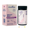 Checkable breast milk testing strips
