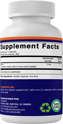 Chelated boron for better absorption
