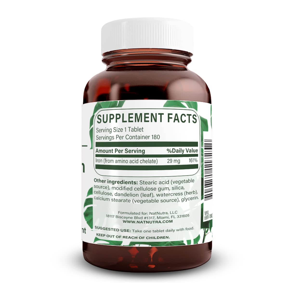 chelated iron bisglycinate tablets