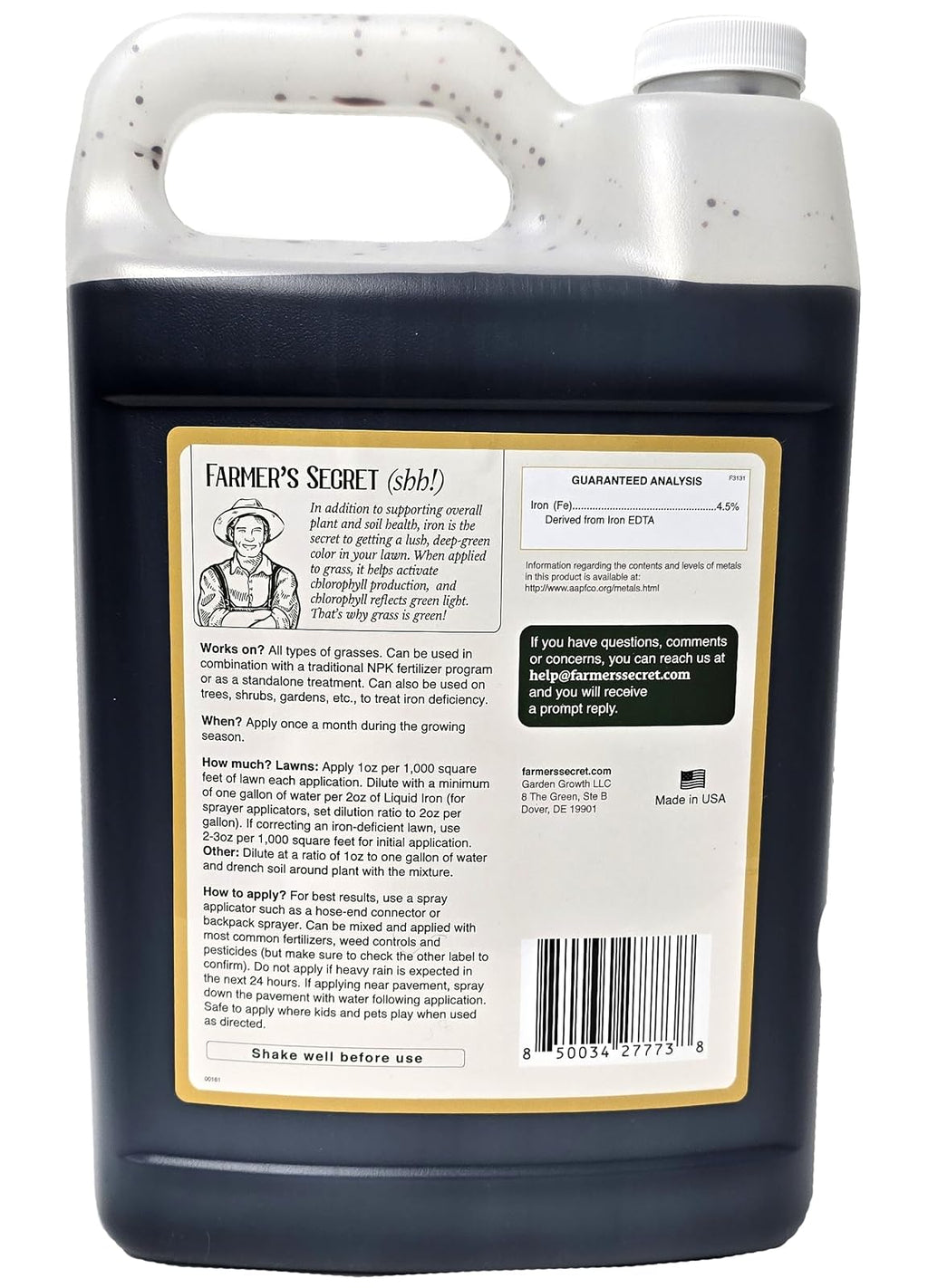 Chelated iron for better absorption