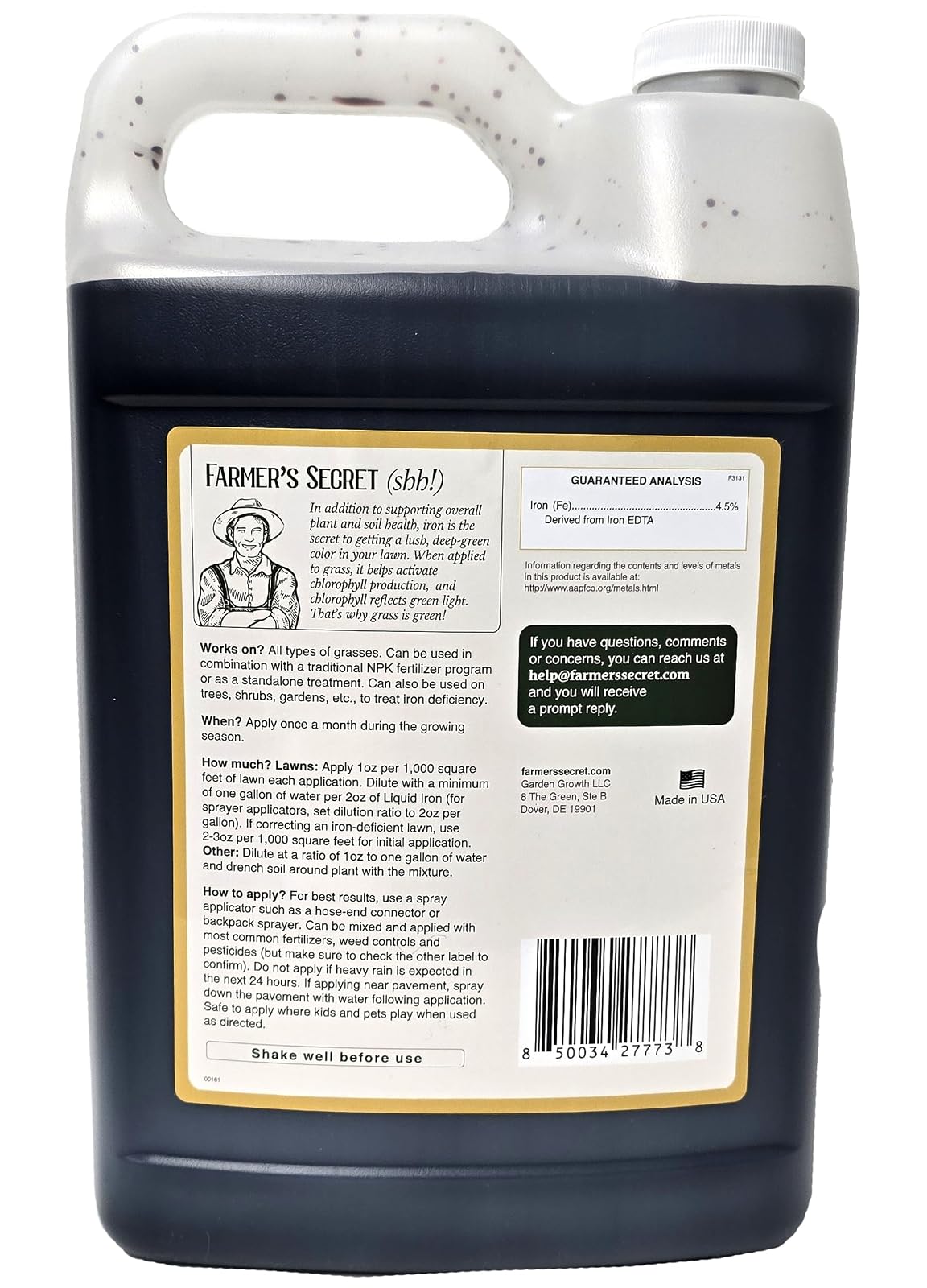 Chelated iron for better absorption