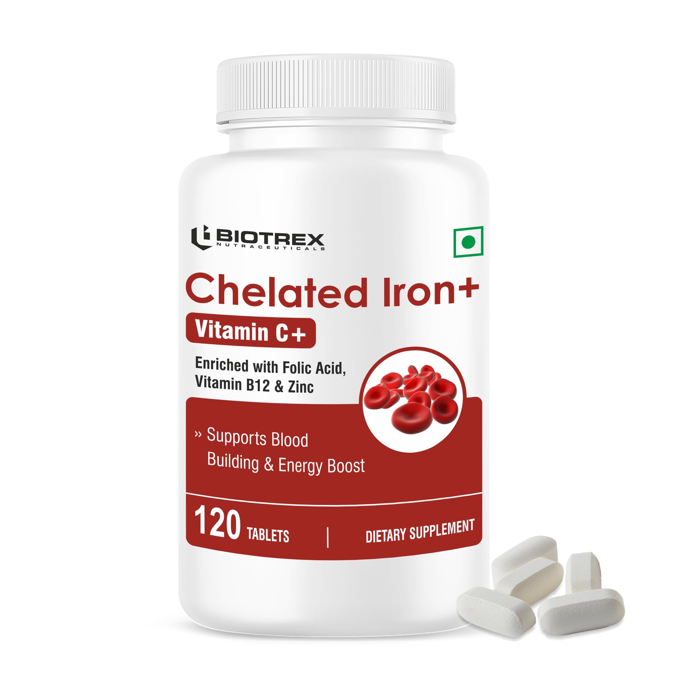 chelated iron supplement for energy