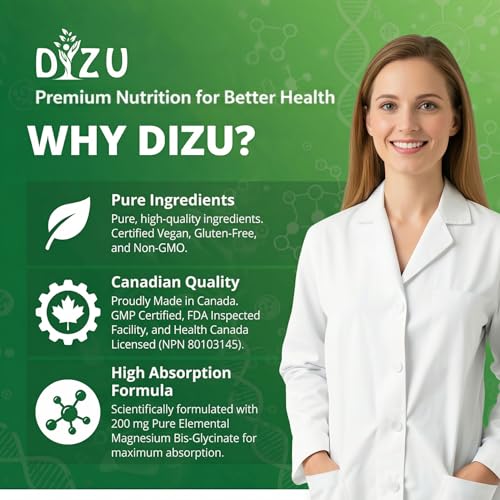 Chelated magnesium bisglycinate for better absorption