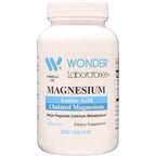 Chelated magnesium capsules for muscle relief