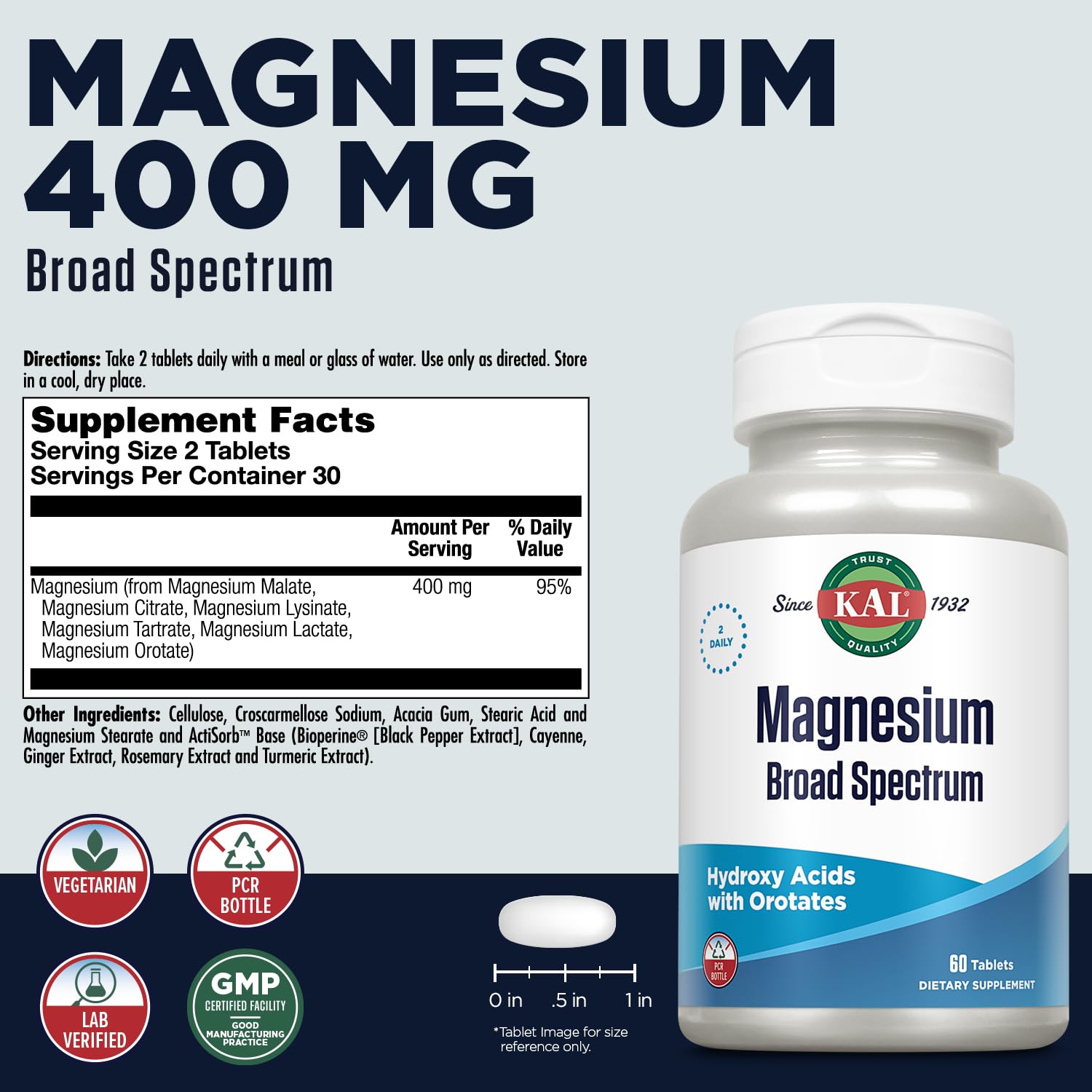 Chelated magnesium for better absorption