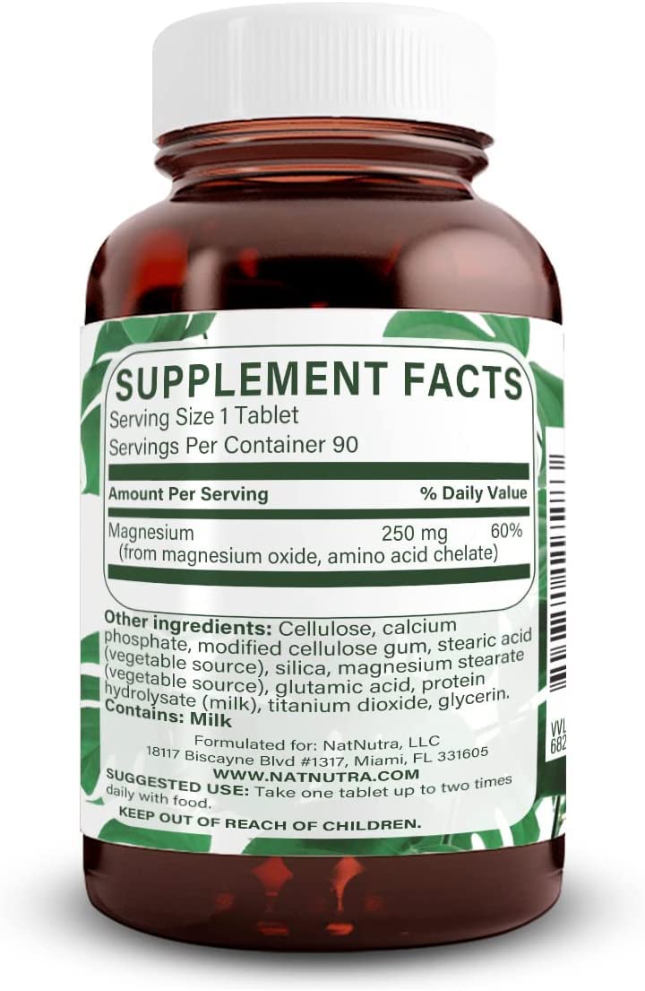 Chelated magnesium for better absorption