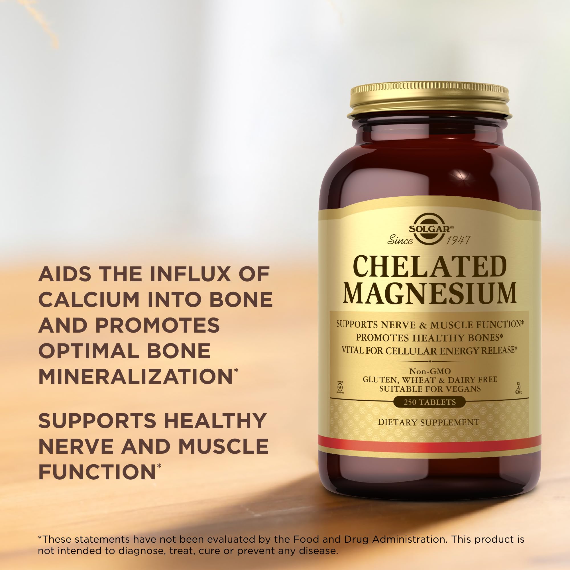 Chelated magnesium for better absorption