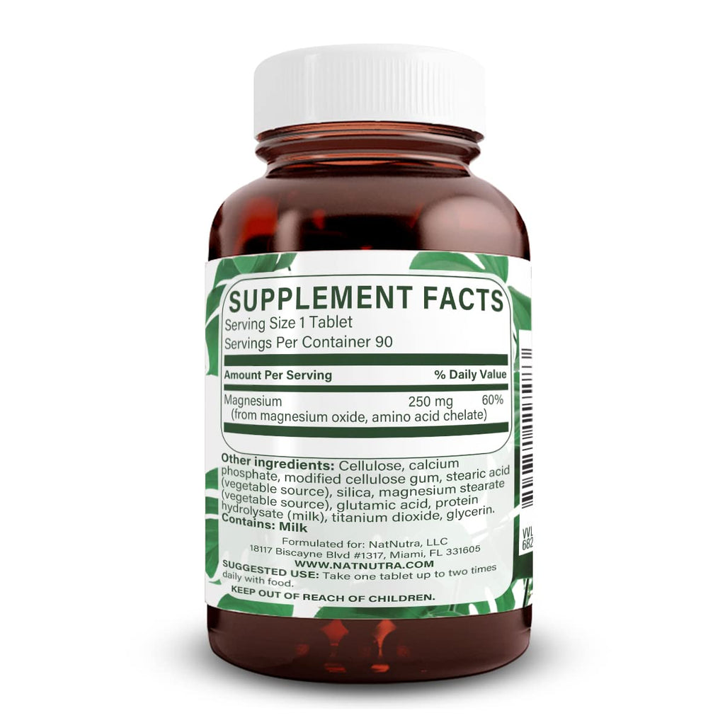 Chelated magnesium for better absorption