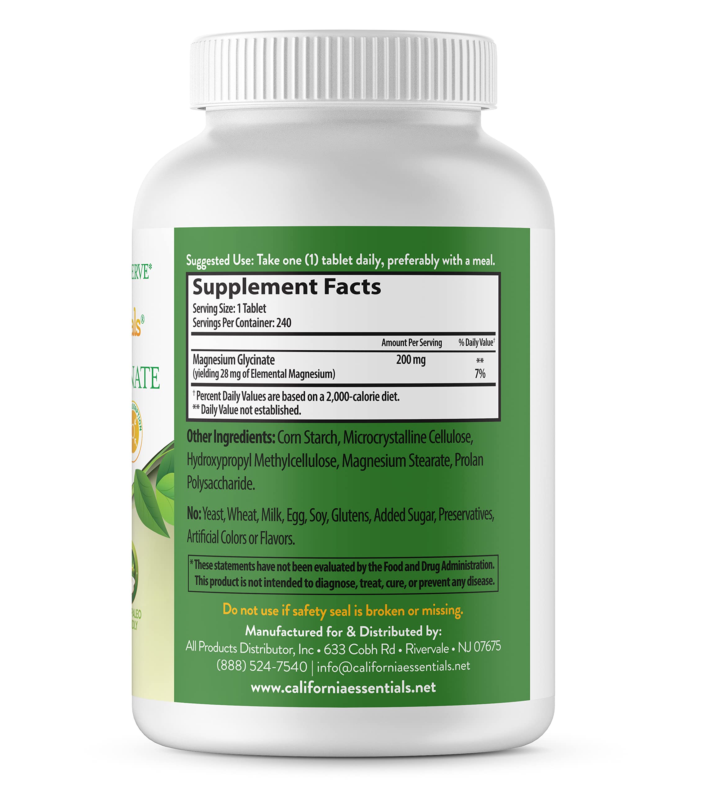 chelated magnesium for better absorption