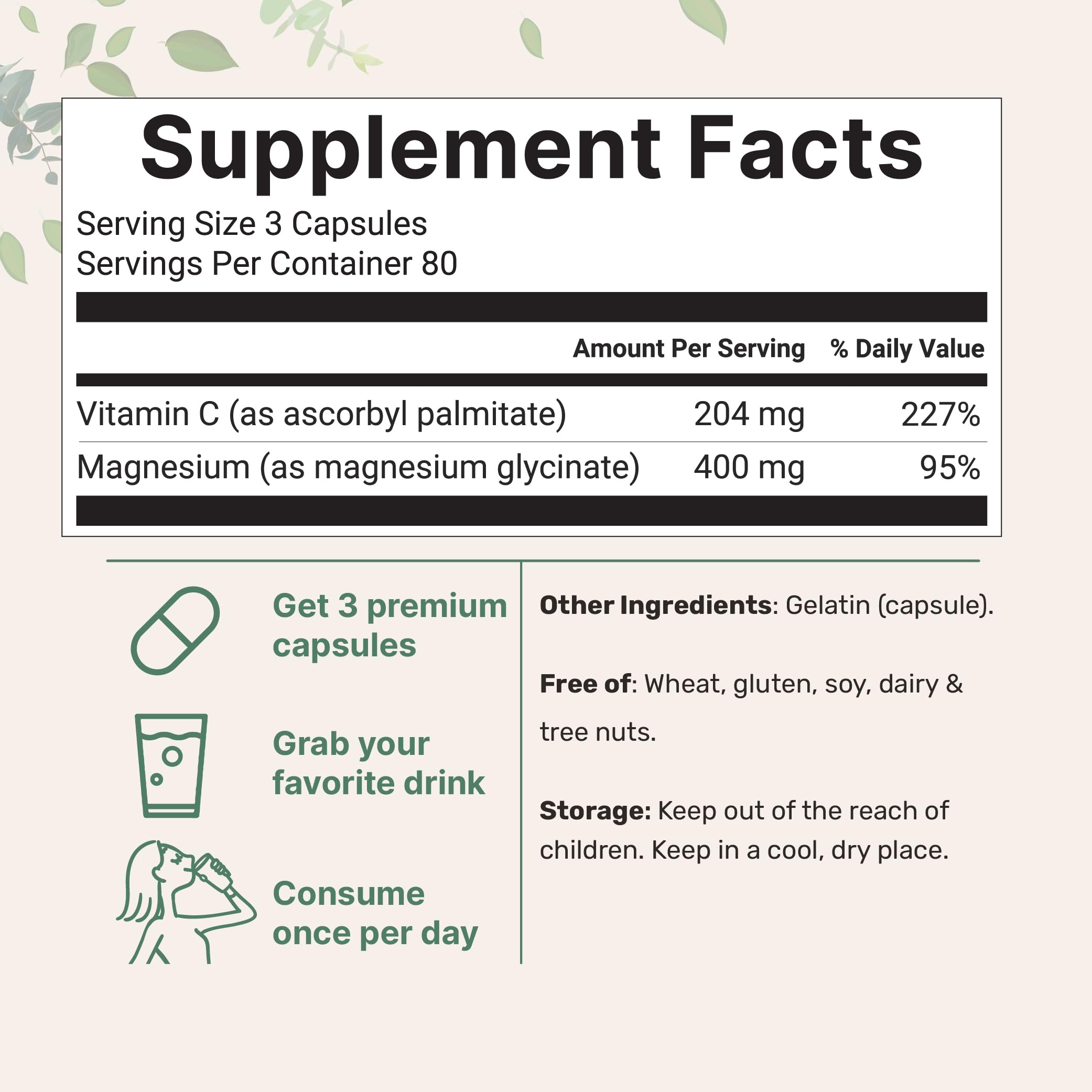 chelated magnesium for better absorption