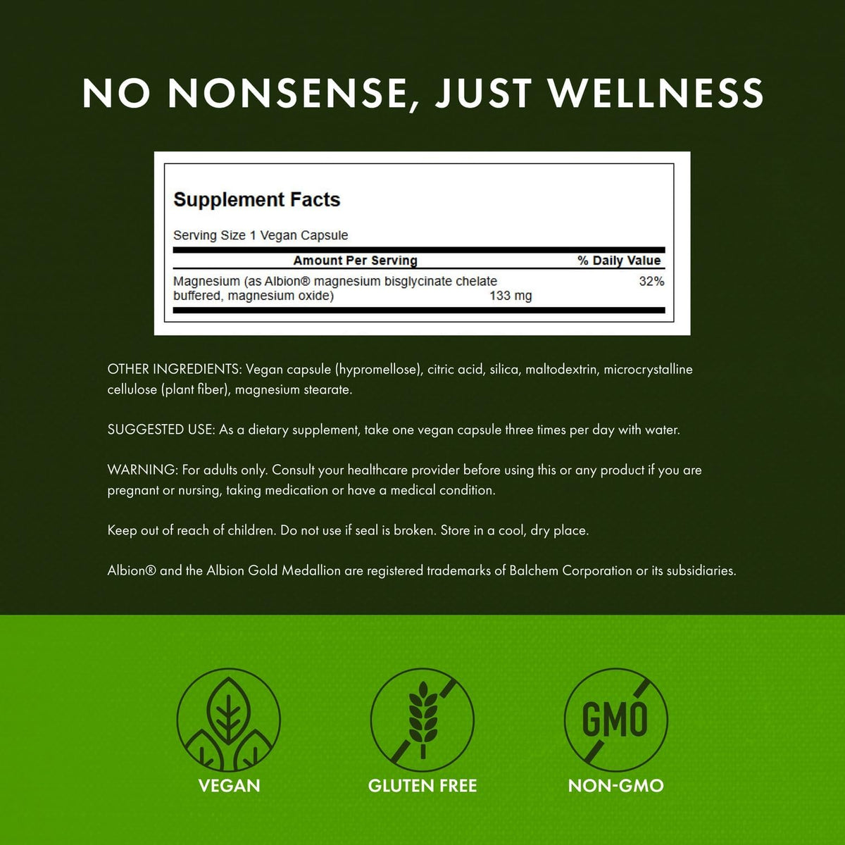 chelated magnesium for muscle relaxation