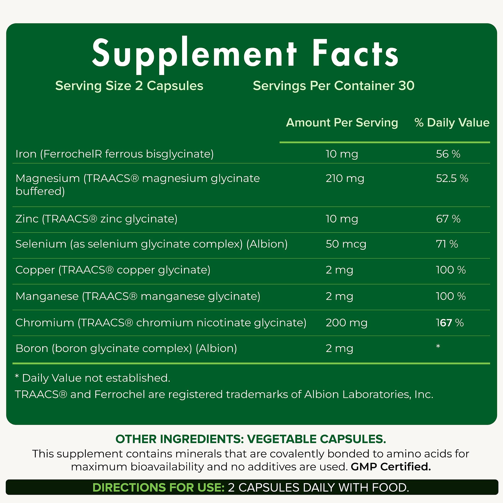 Chelated magnesium for optimal absorption