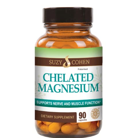 Chelated magnesium glycinate capsules