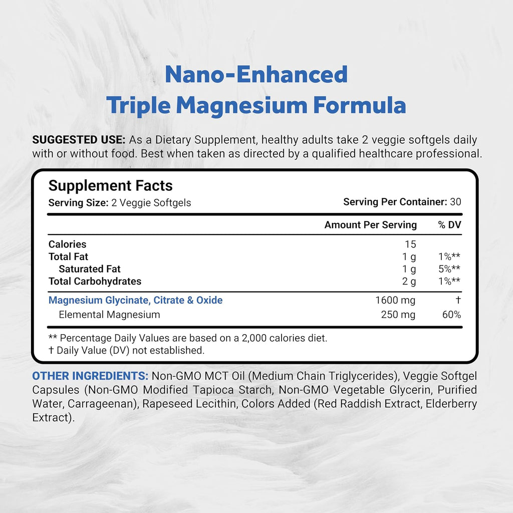 Chelated magnesium glycinate for better sleep