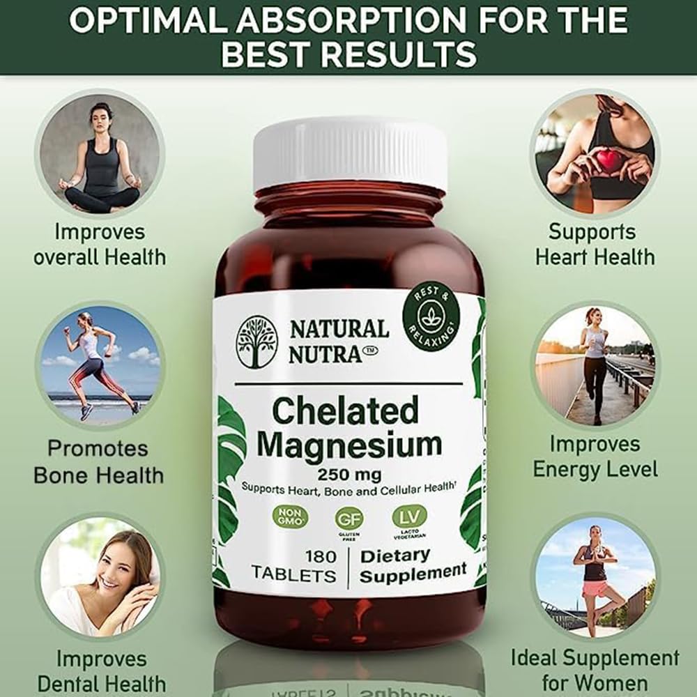 Chelated magnesium oxide for muscle health
