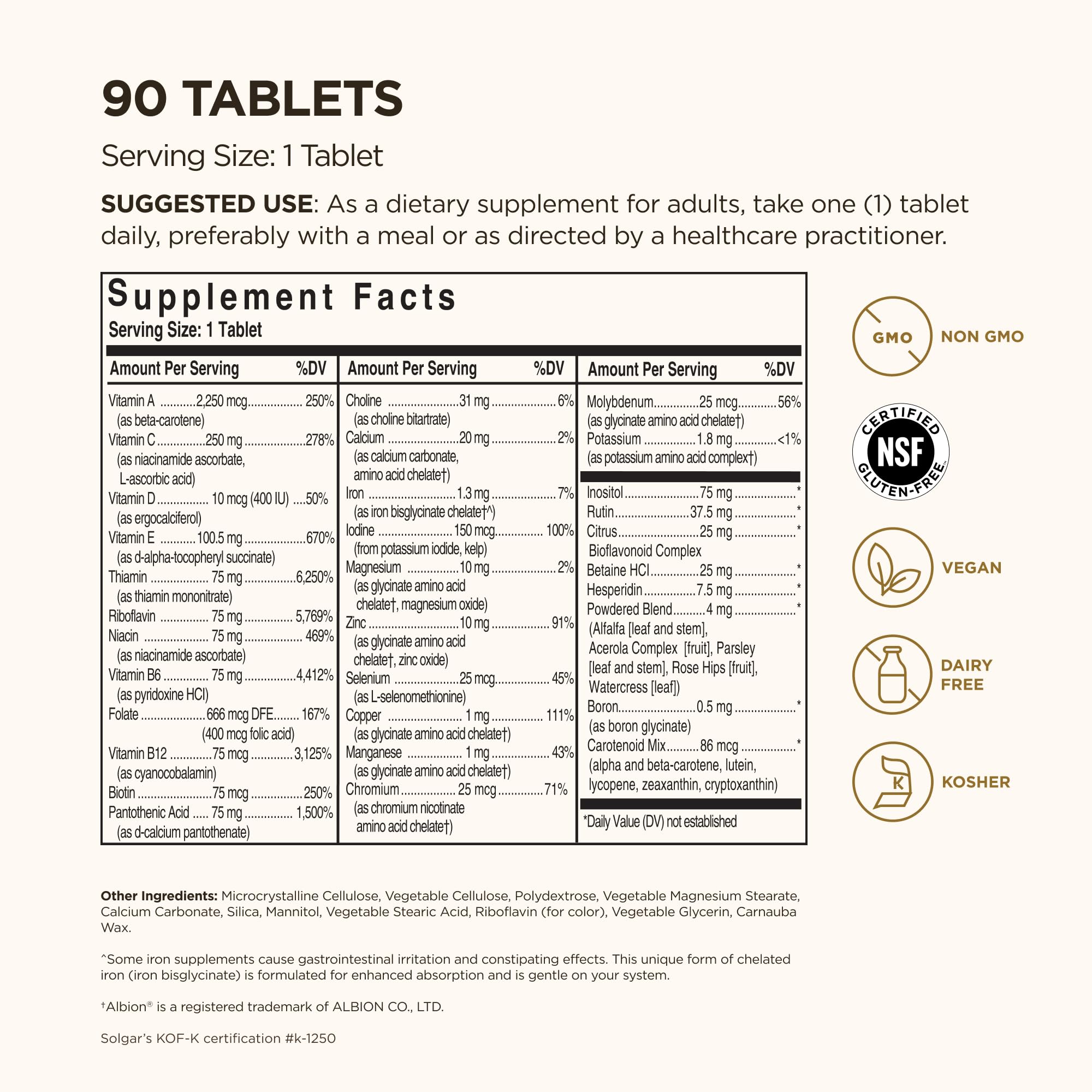 Chelated minerals for better absorption