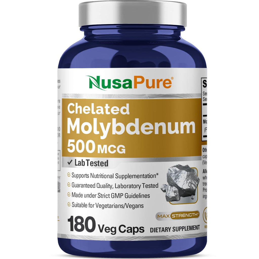 Chelated Molybdenum trace mineral supplement