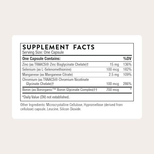 chelated trace minerals for better absorption