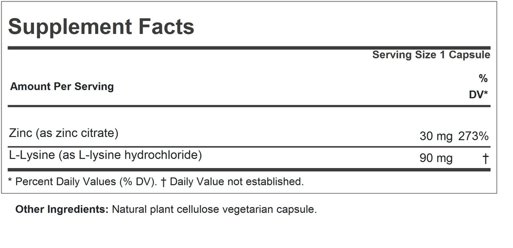 Chelated zinc for better absorption