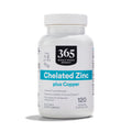chelated zinc plus copper tablets