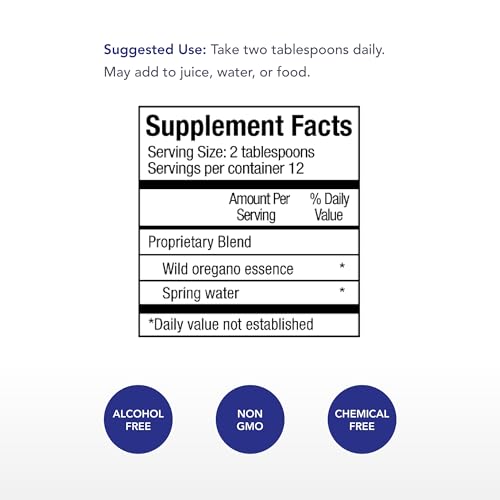 chemical free oregano supplement