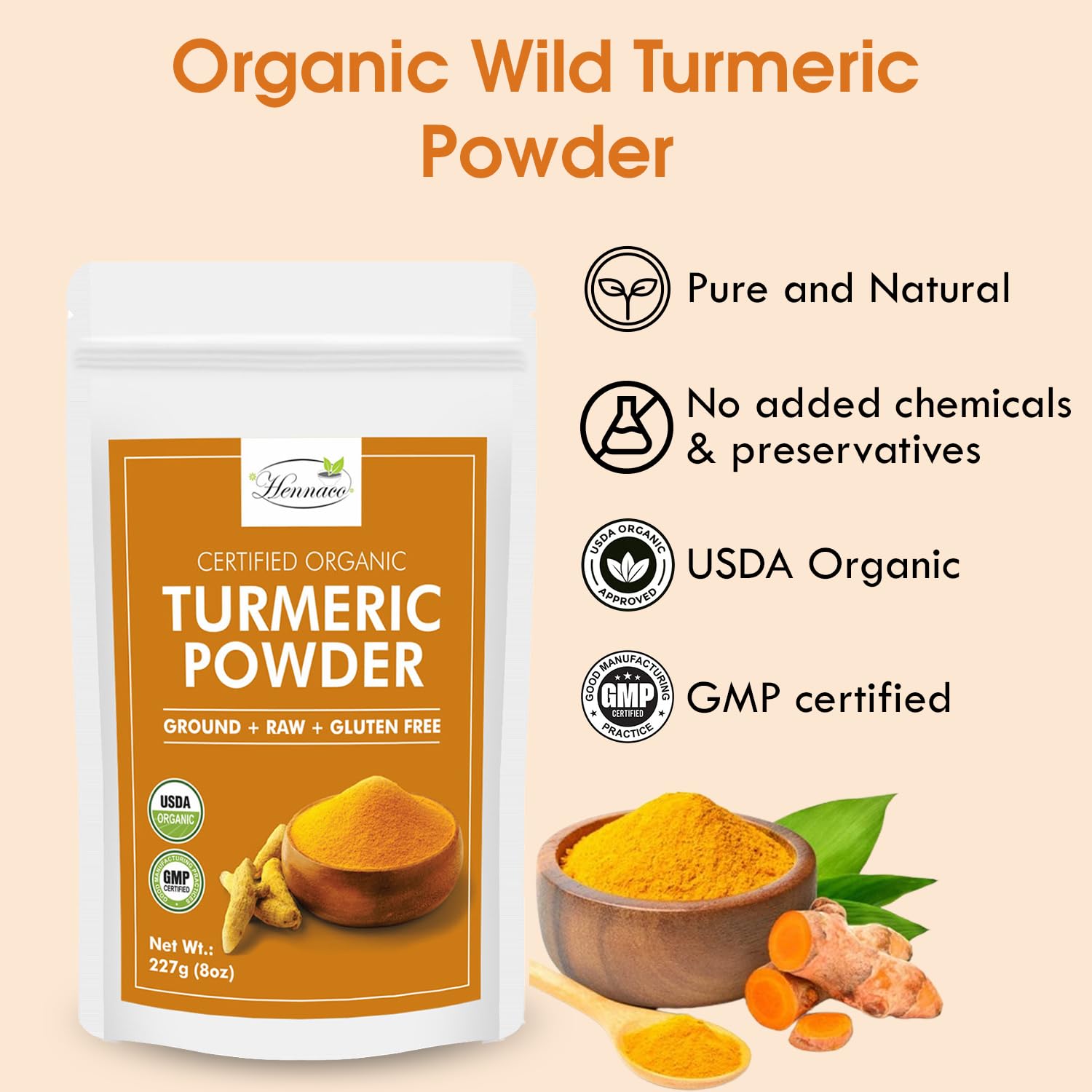 chemical-free turmeric beauty treatment