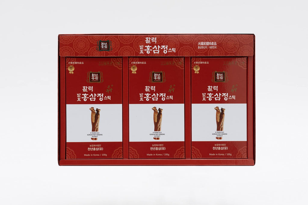 Cheon 6-year ginseng extract sticks