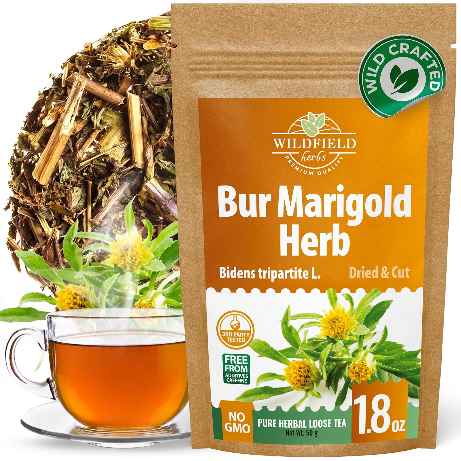 Chereda dried bur marigold flowers