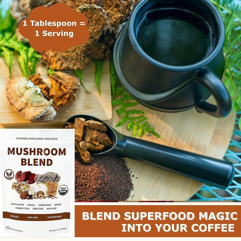 Cherie Sweet Heart adaptogen mushroom powder