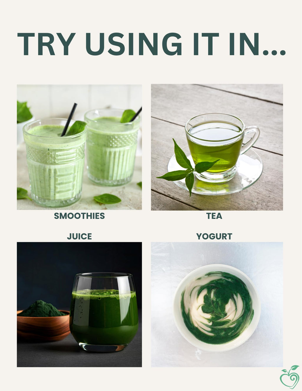 Chérie Sweet Heart spirulina blend
