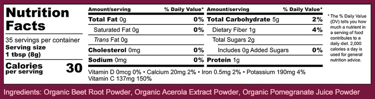 Cherie Sweet Heart superfood benefits