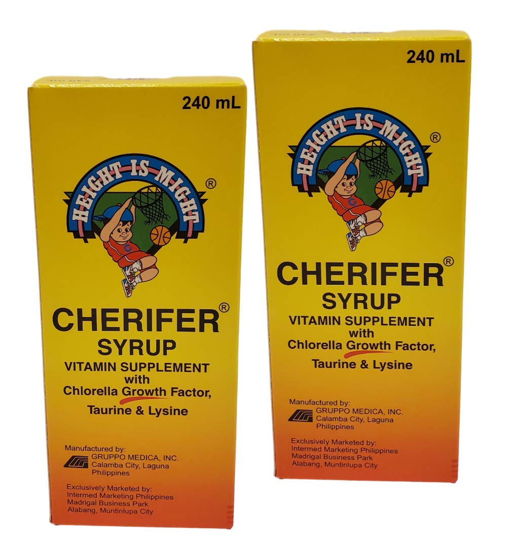 Cherifer chlorella growth factor syrup benefits