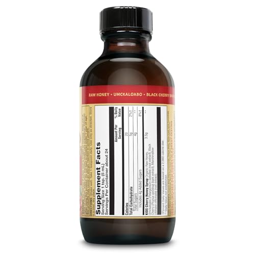 cherry and honey throat syrup