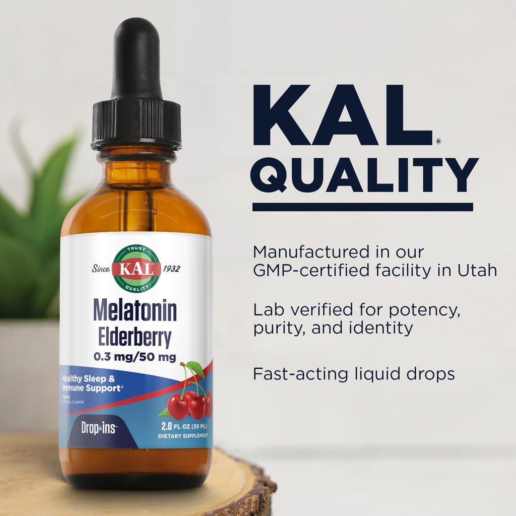 cherry elderberry sleep drops for adults