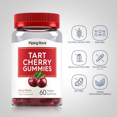 Cherry flavor blended vitamin gummies