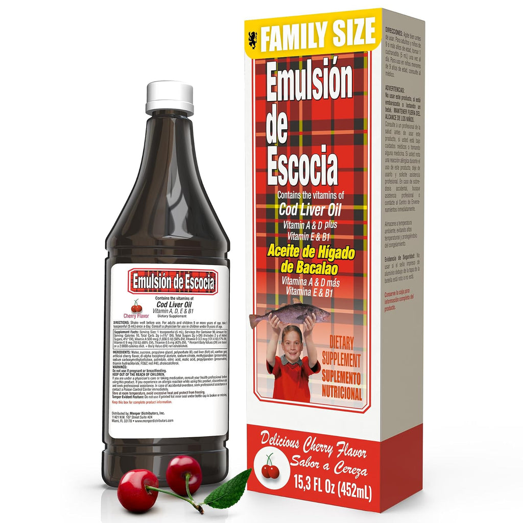 cherry flavored cod liver oil