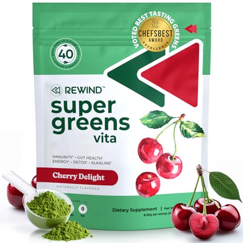 Cherry flavour blended vitamin supplement