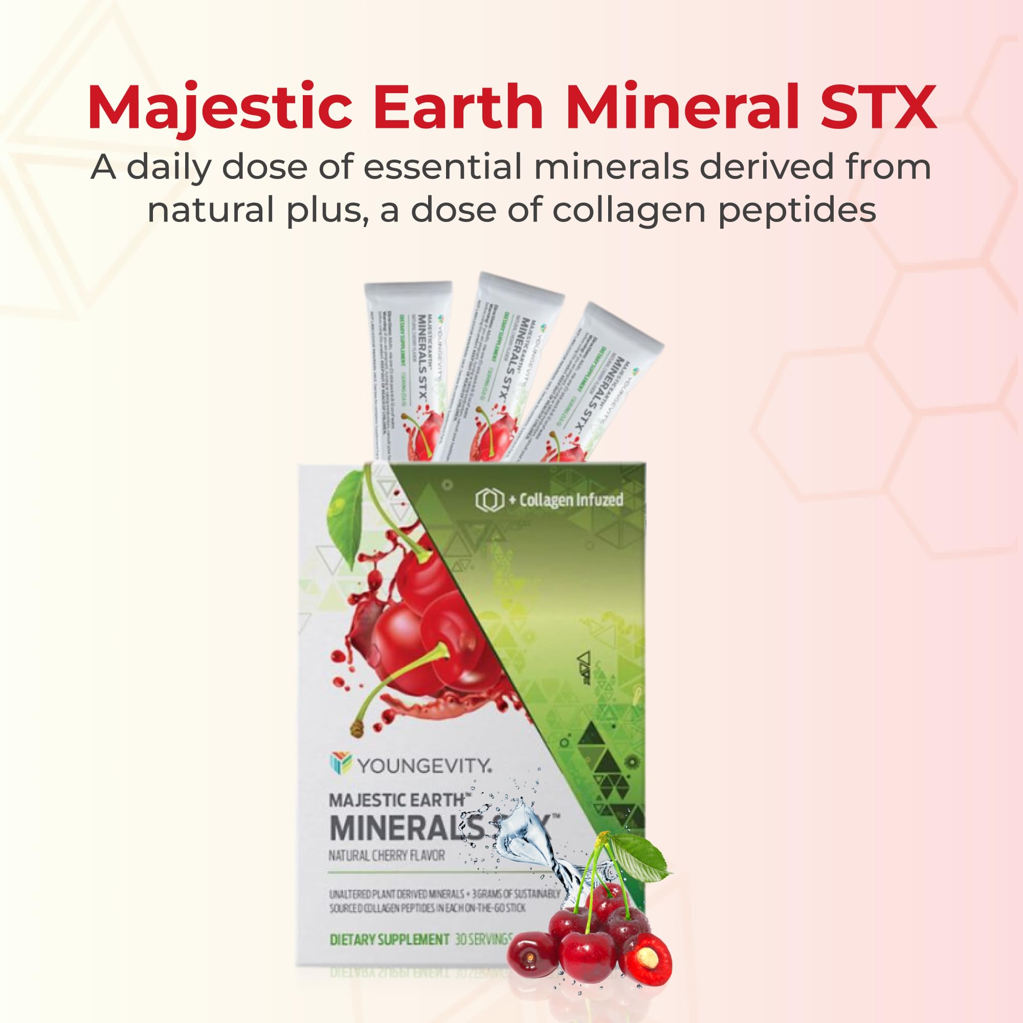 cherry flavour blended vitamin supplements