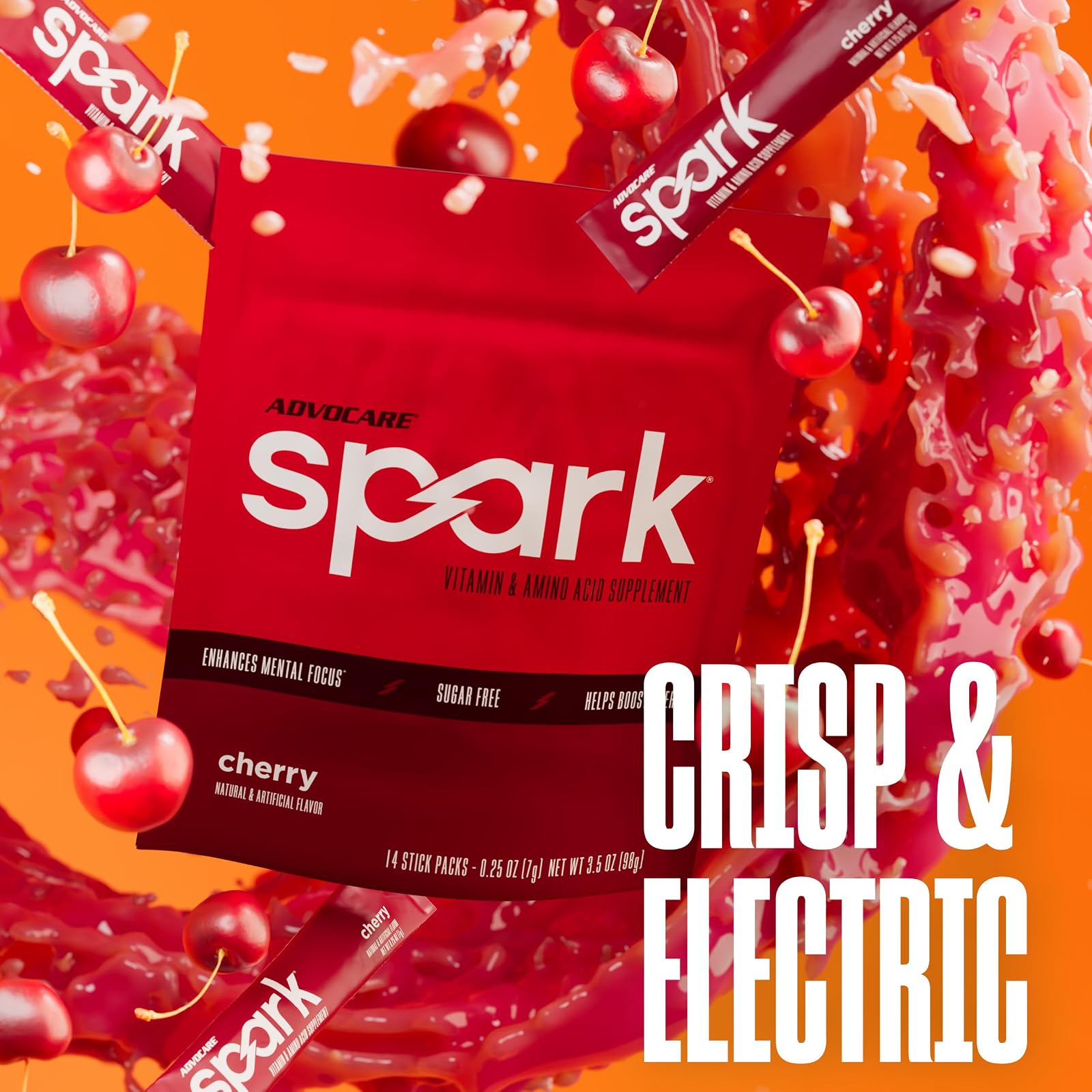 cherry flavour energy supplement