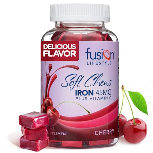 cherry flavour iron soft chews