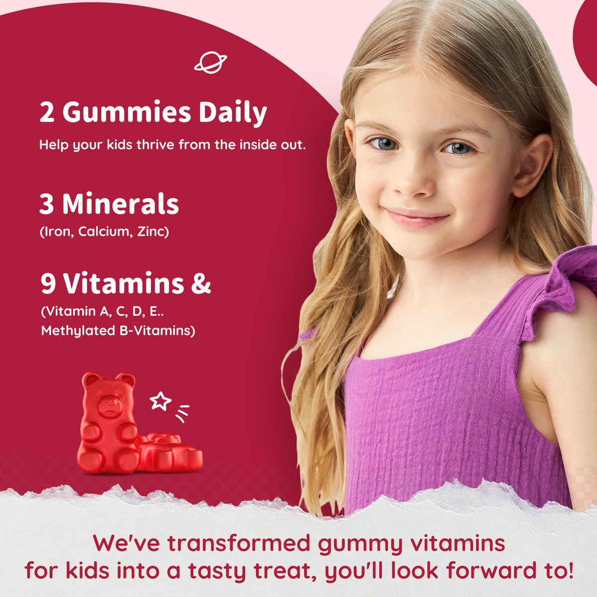 cherry flavour kids vitamins