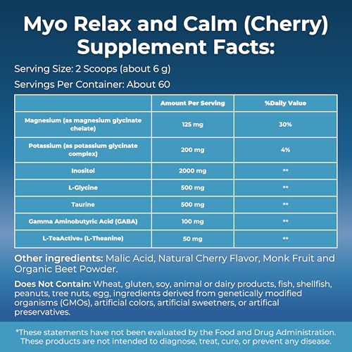 cherry flavour magnesium calming formula