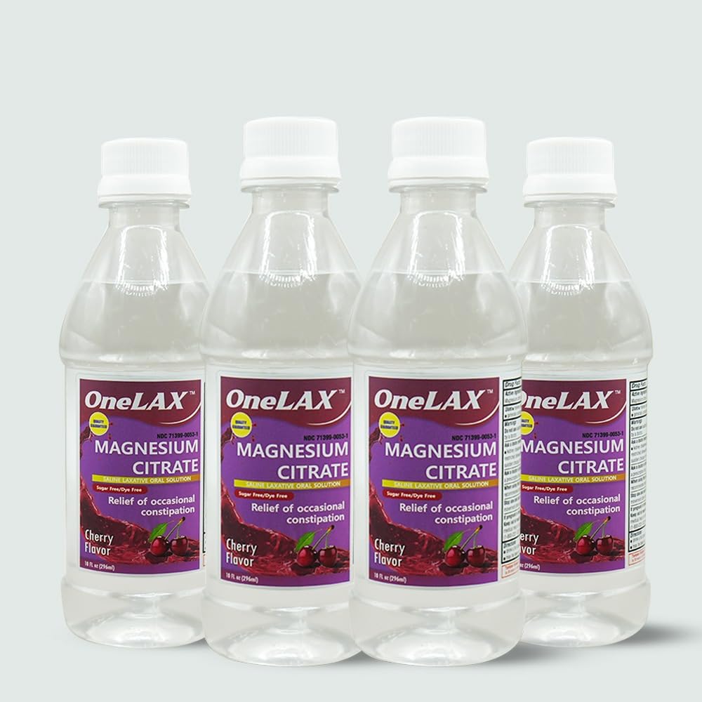 cherry flavour magnesium citrate supplement