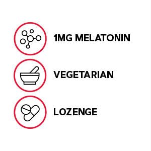 Cherry flavour melatonin gummies