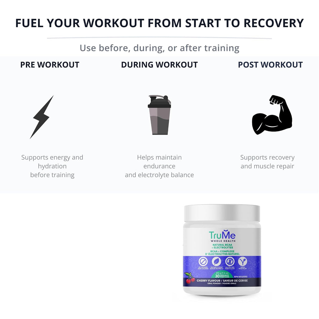 Cherry flavoured BCAA for recovery
