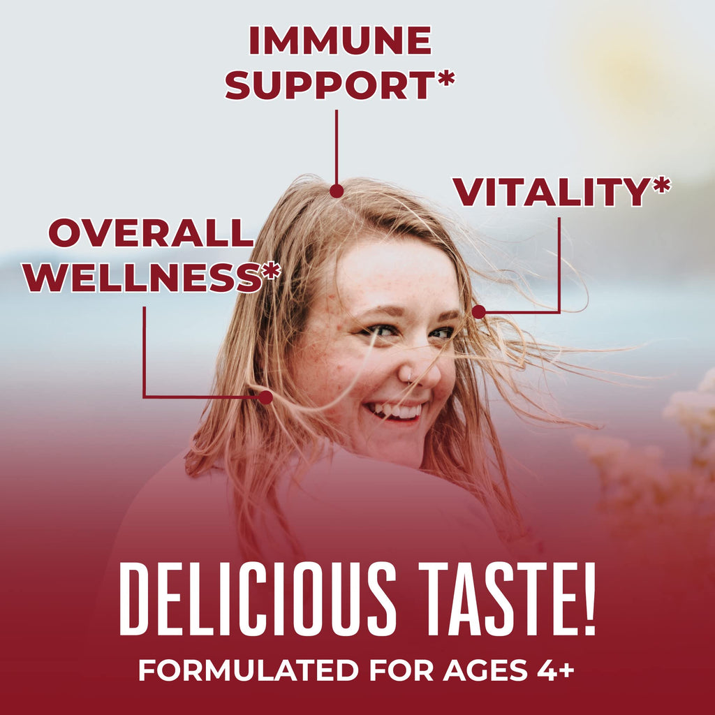 Cherry flavoured elderberry immune support