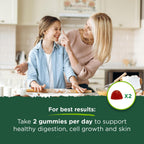 Cherry flavoured immune support gummies