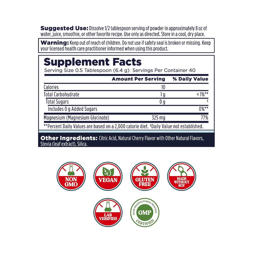 cherry flavoured magnesium for sleep