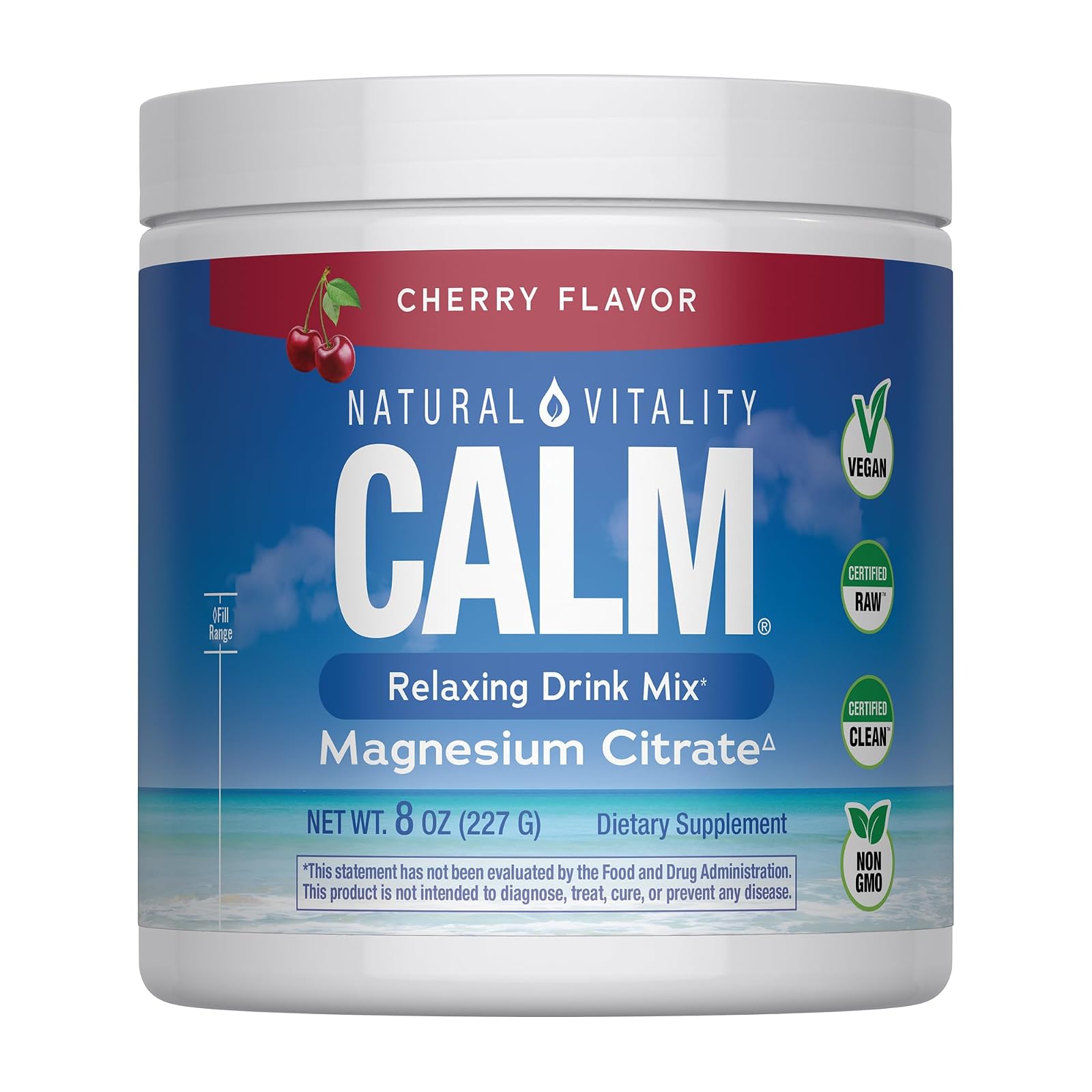 cherry flavoured magnesium powder